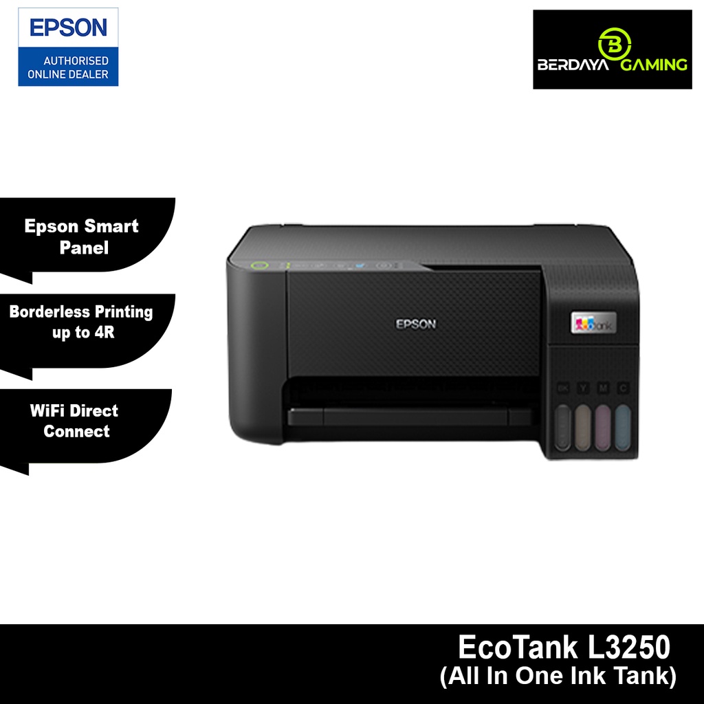 Epson EcoTank L3250 A4 Wi-Fi All-in-One Ink Tank Printer | Shopee Malaysia