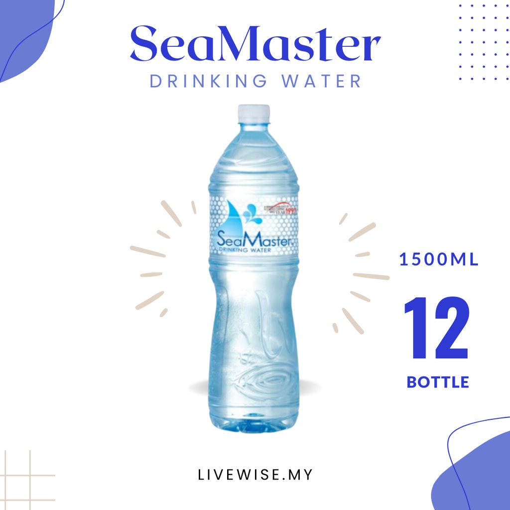 Seamaster Drinking Water 纯净水 12 x 1500ml | Shopee Malaysia