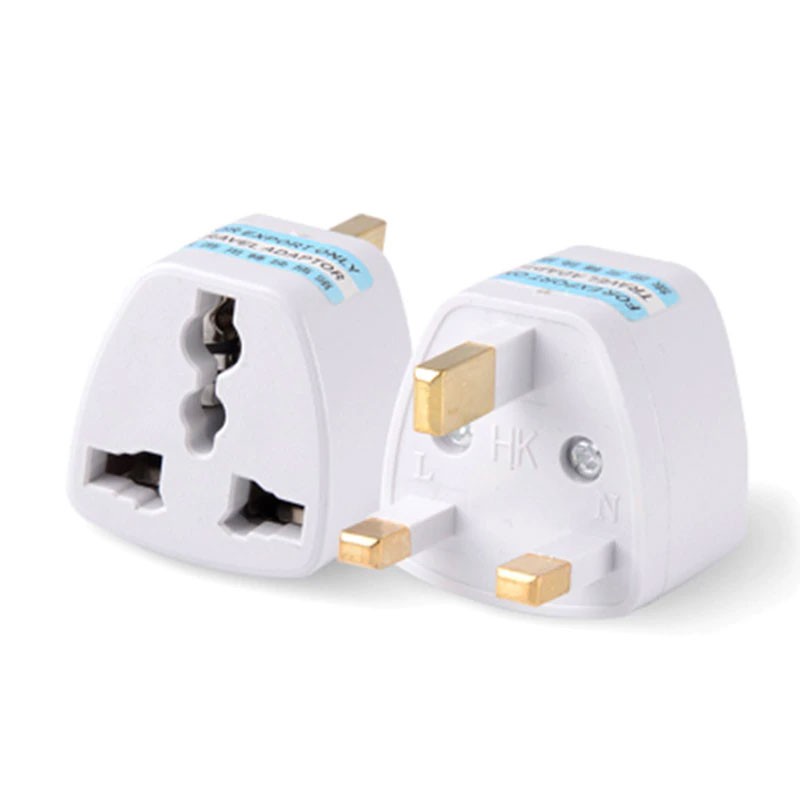 3 Pin Conversion Plug Universal Adapter British Socket Adapter Plug ...
