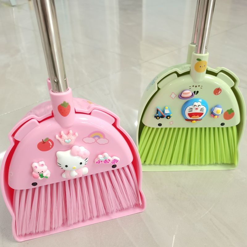 [Haroro] 60cmHellokitty Children's Broom Mymelody Dustpan Set Children ...