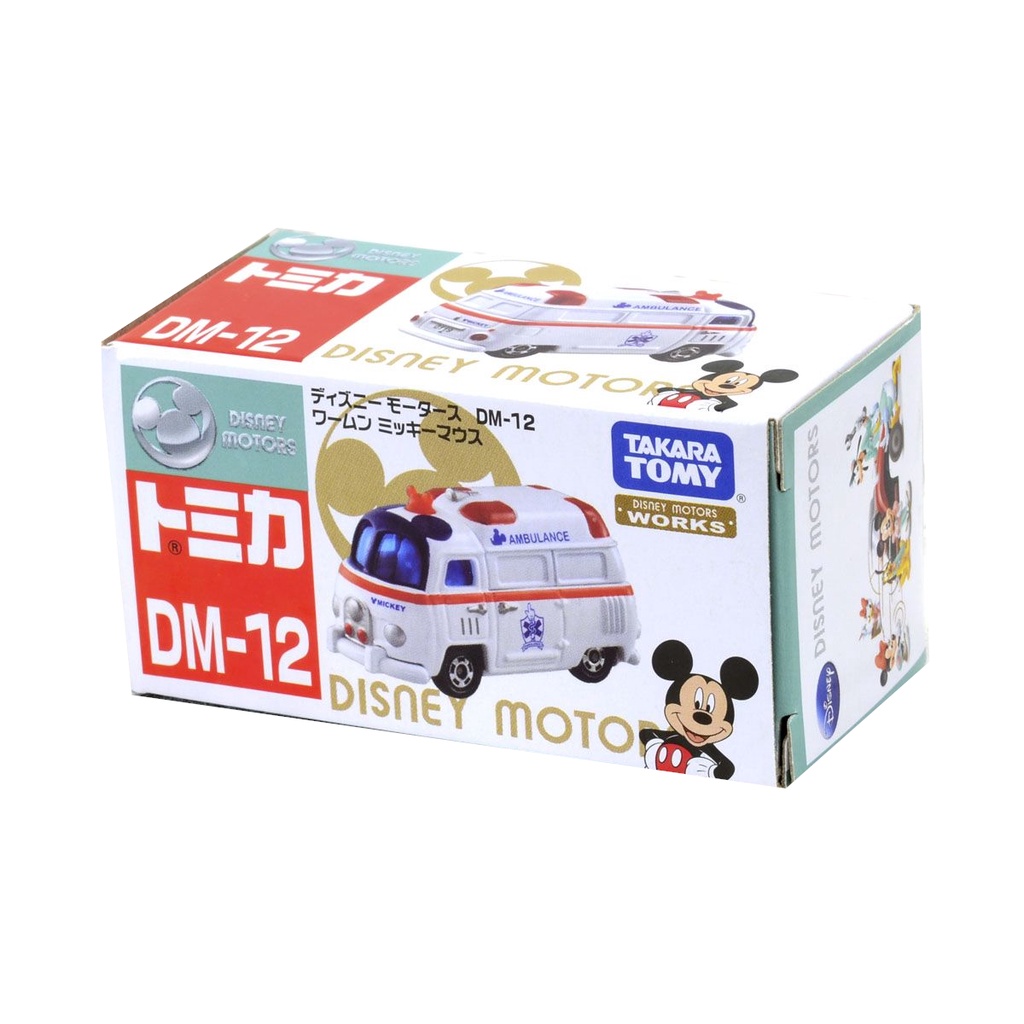 Takara Tomy Tomica Disney Motors DM-12 Warmun Mickey Mouse (Poor box condition) | Shopee Malaysia