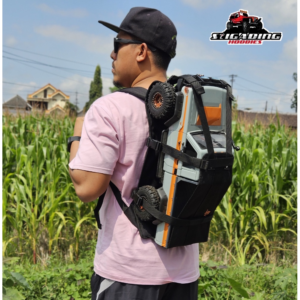 Rc BACK BAG 1/10 BONUS REMOTE CHEST BAG RC ADVENTURE DRIFT RALLY ...