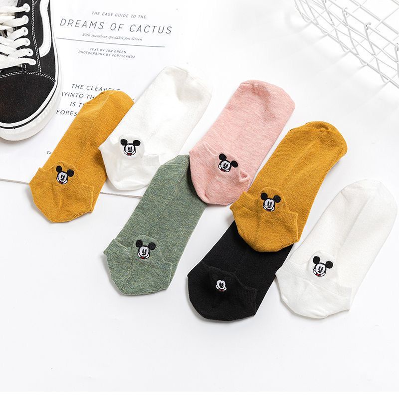 SM Stockings Children's Cartoon Anime Mickey Mouse Heel Summer Cute ...