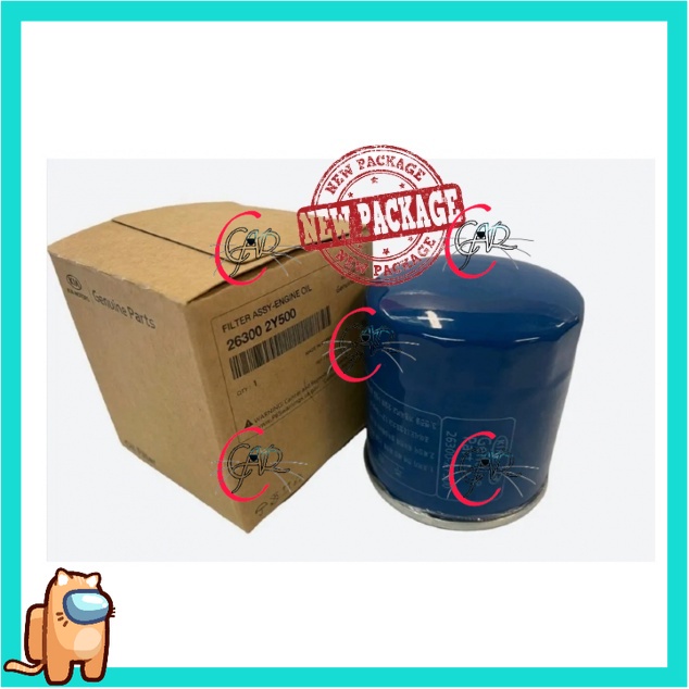 OIL FILTER HYUNDAI KIA (26300-2Y500) CITRA SPECTRA SEPHIA RIA FORTE ...