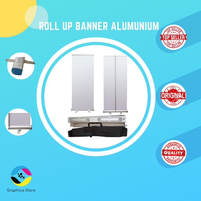 Aluminum ROLL UP BANNER | Roll Up Backdrop Shop | Shopee Malaysia