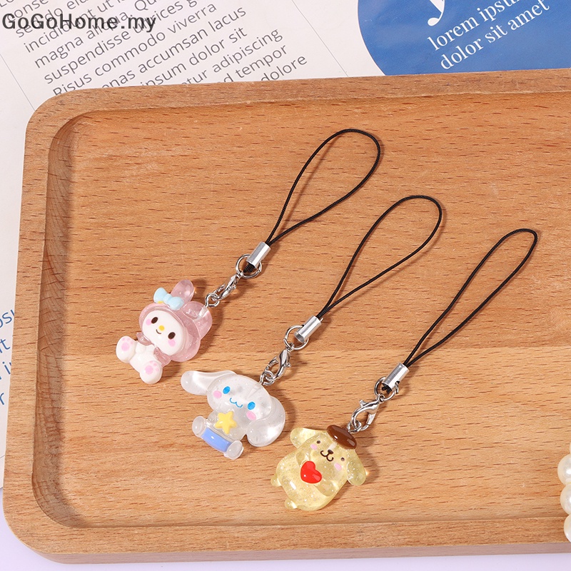 GOG Sanrio Phone Pendant Melody Cinnamoroll Keychain Lanyard Kuromi Bag ...