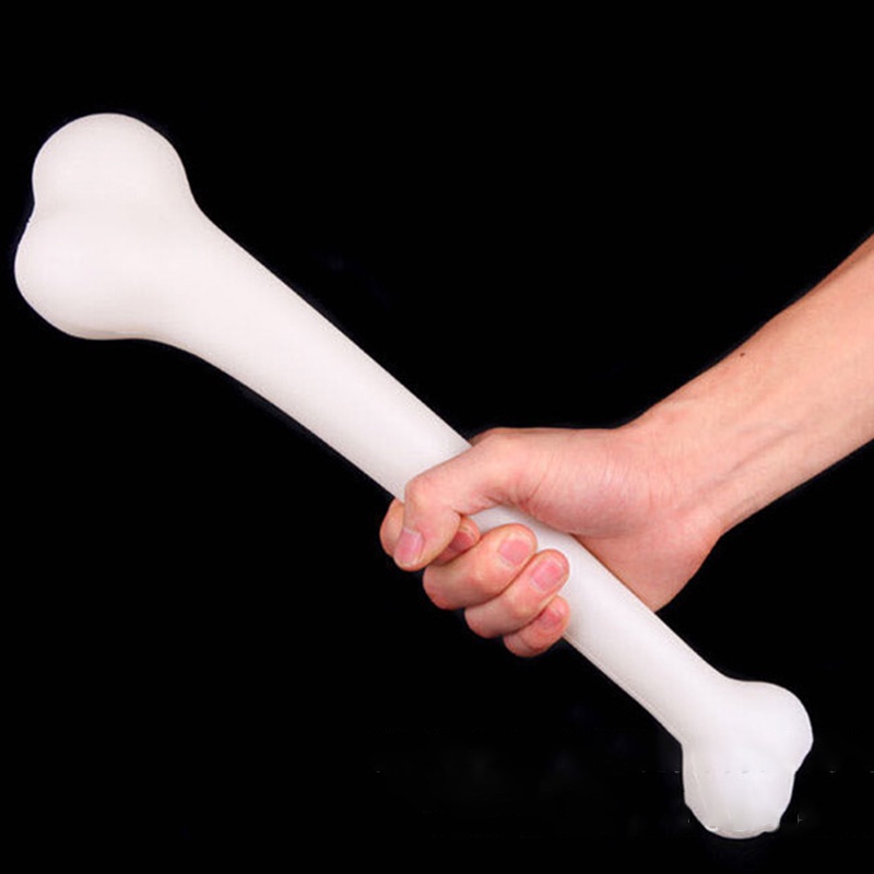 Halloween plastic savage big bone secret room bar whole person props ...