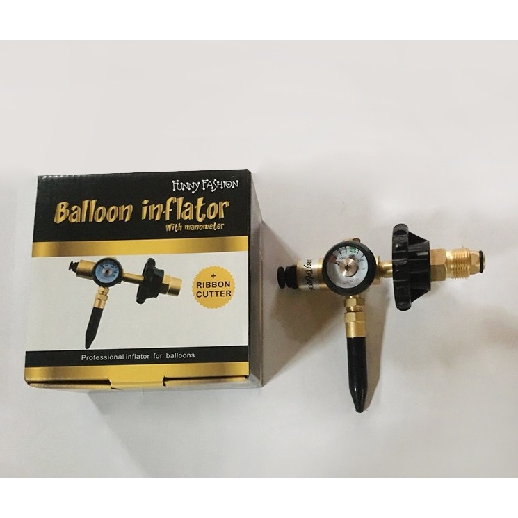 Brass helium latex balloon regulator, helium BALLOON GAS REGULATOR ...