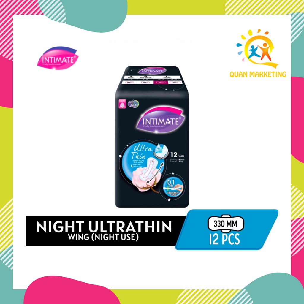 Intimate Night Ultrathin Wing [Night Use] (330mm/12's) | Shopee Malaysia