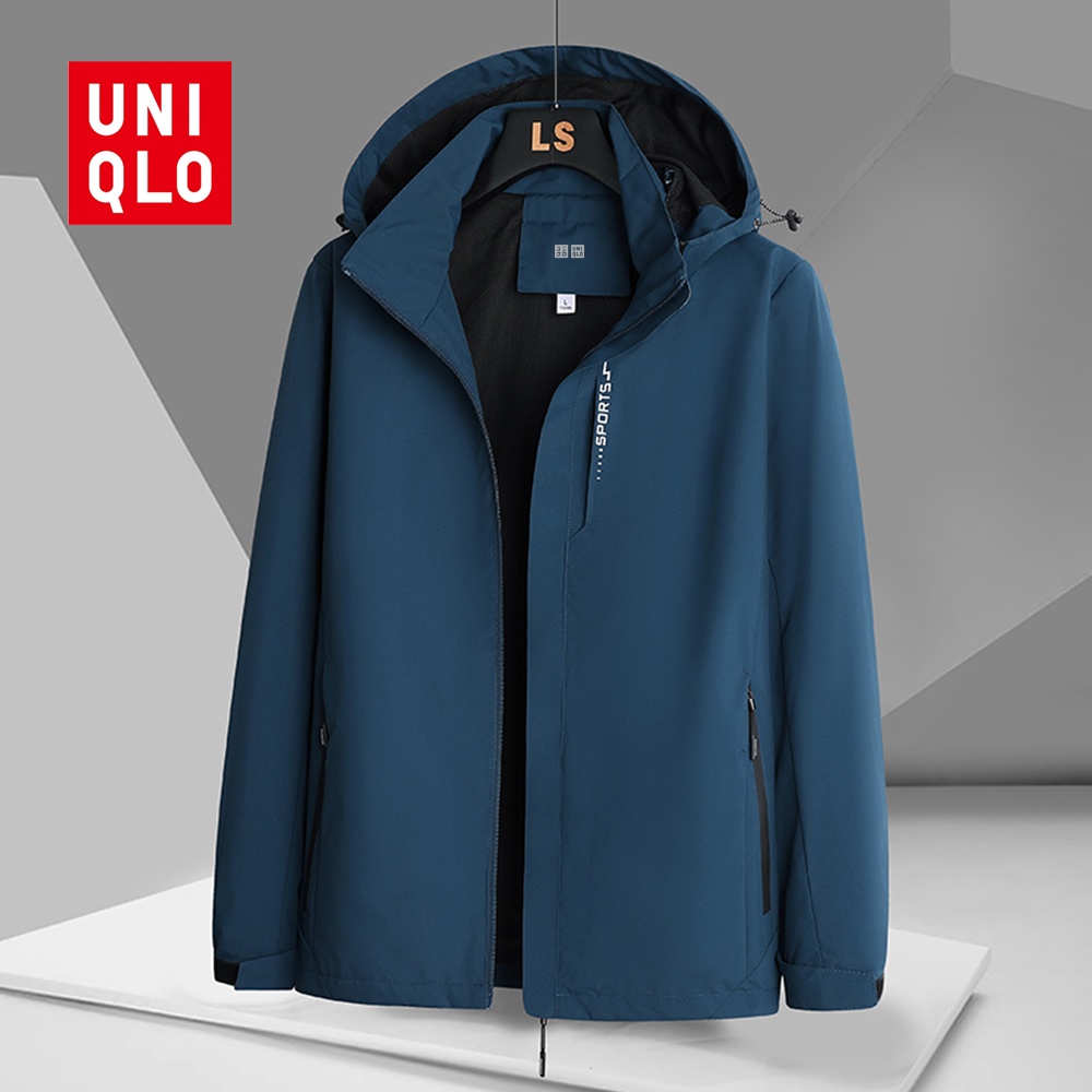 Uniqlo Men's Solid Color Outdoor Punching Jacket High Quality ...