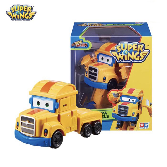 Auldey Super Wings Change Em Up - Poppa Wheels (Big Figure) -RR18 ...