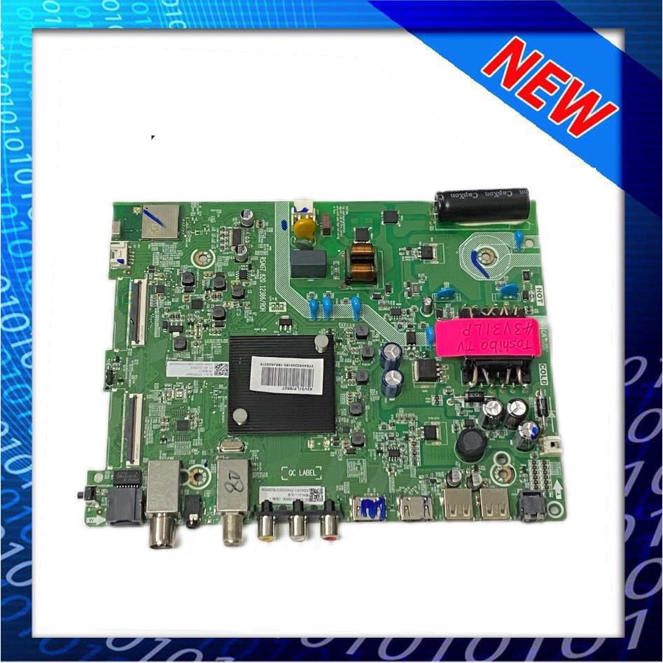 NEW Original Power/ Main board for LED TV Toshiba 43V31LP | Shopee Malaysia