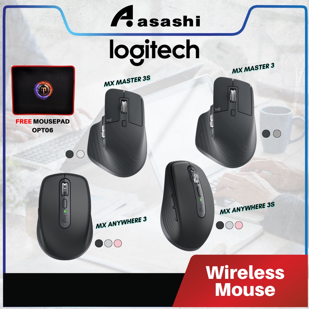 Logitech MX Master 3 / Anywhere 3 Anywhere 3S / Master 3s Wireless ...