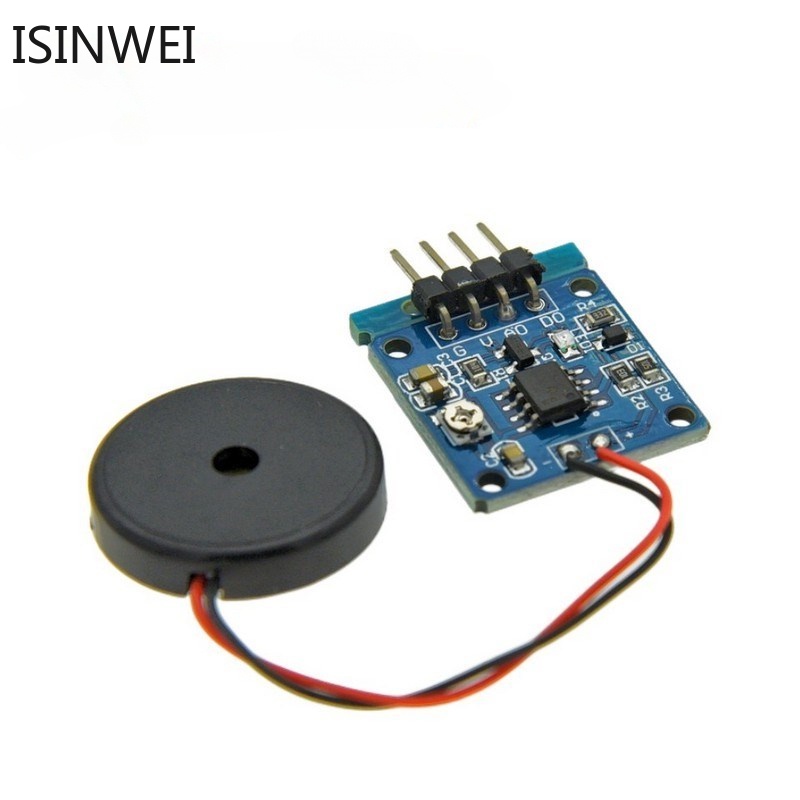 Piezoelectric Shock Tap Sensor Vibration Switch Module Piezo Sheet ...