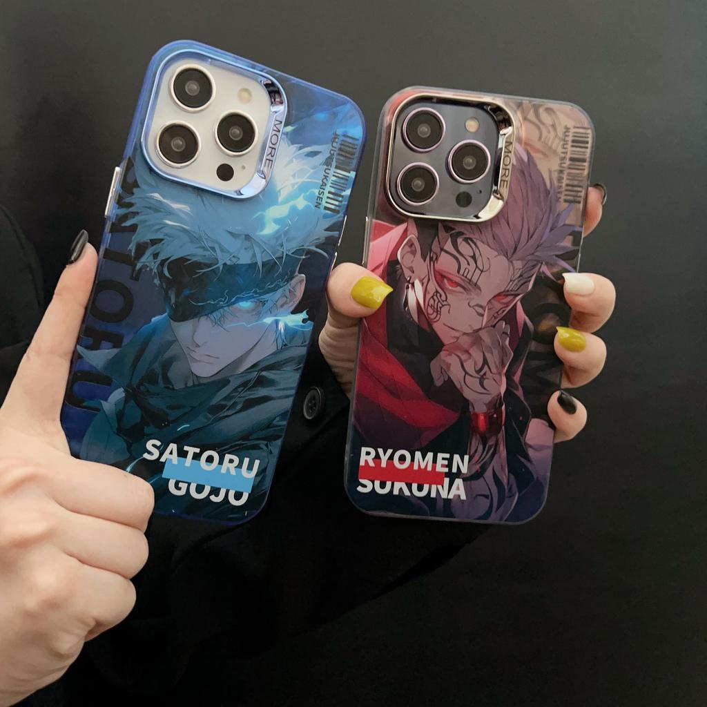 iPhone 15 Cases Satoru Gojo & Ryomen Sukuna iPhone 15 Pro max Colorful ...