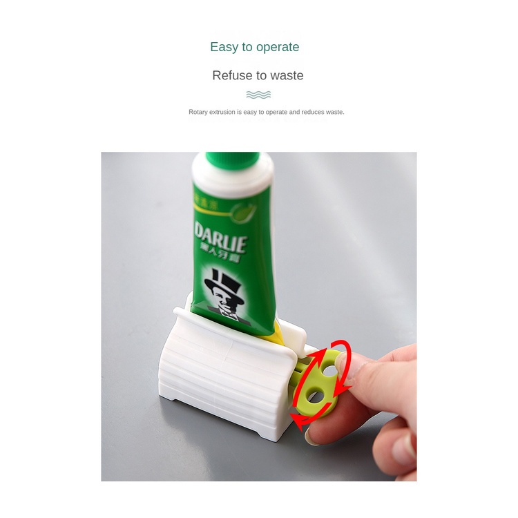 Multifunction Toothpaste Squeezer Portable Rotatable Facial Wash ...