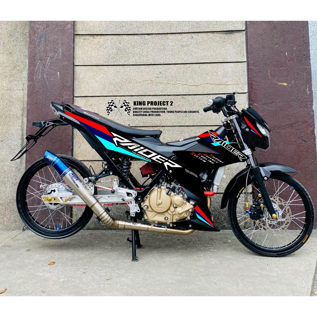 Striping Sticker Raider 150 Fi Philippines Concept | Shopee Malaysia