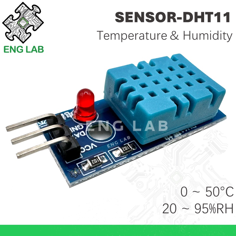 ENGLAB★DHT11 Temperature/Humidity Sensor Module For Arduino Raspberry ...
