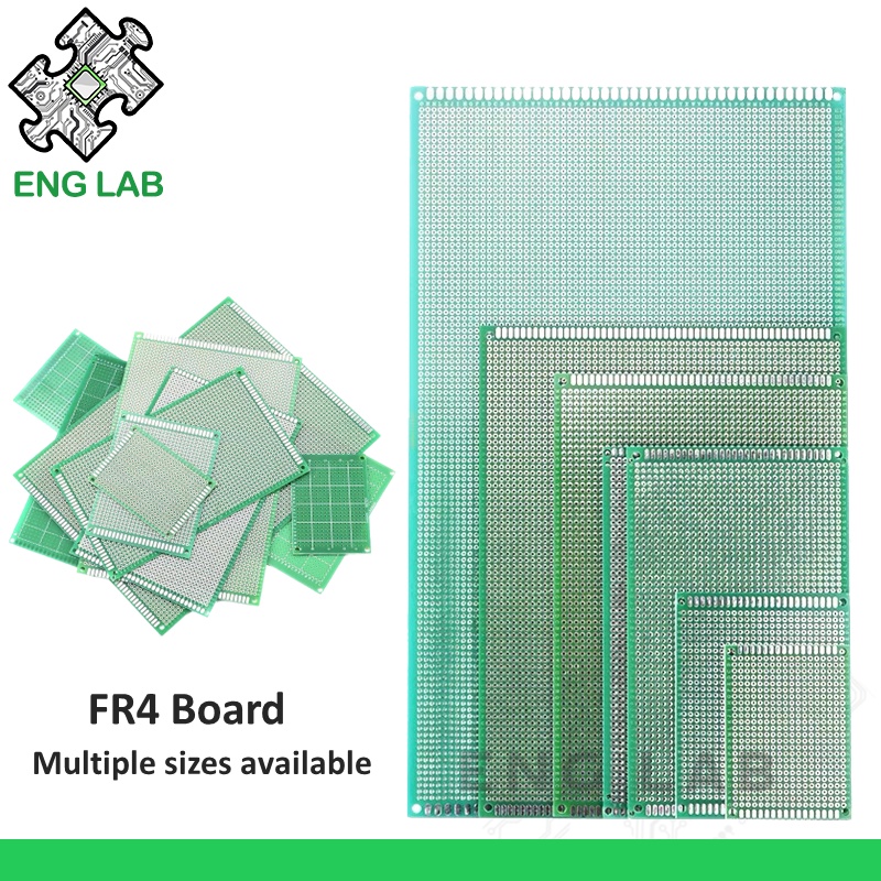 ENGLAB★Single Side FR4 PCB Circuit Board for Soldering DIY Electronic ...