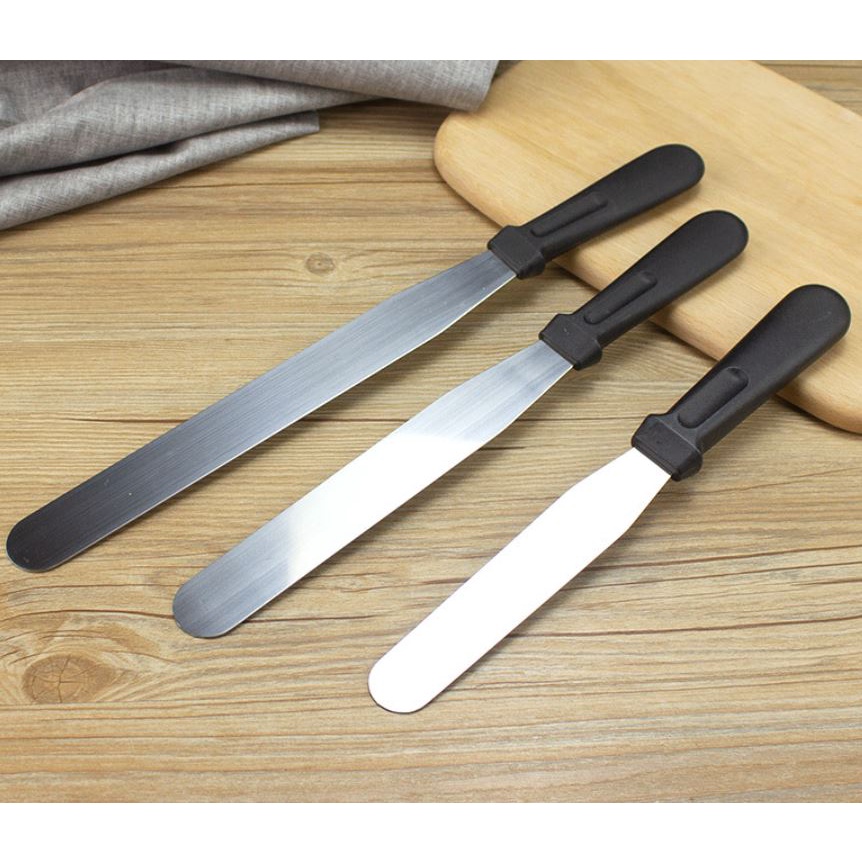 6/8/10inch Cake Spatula Straight Icing Spatula Frosting Spreader with ...