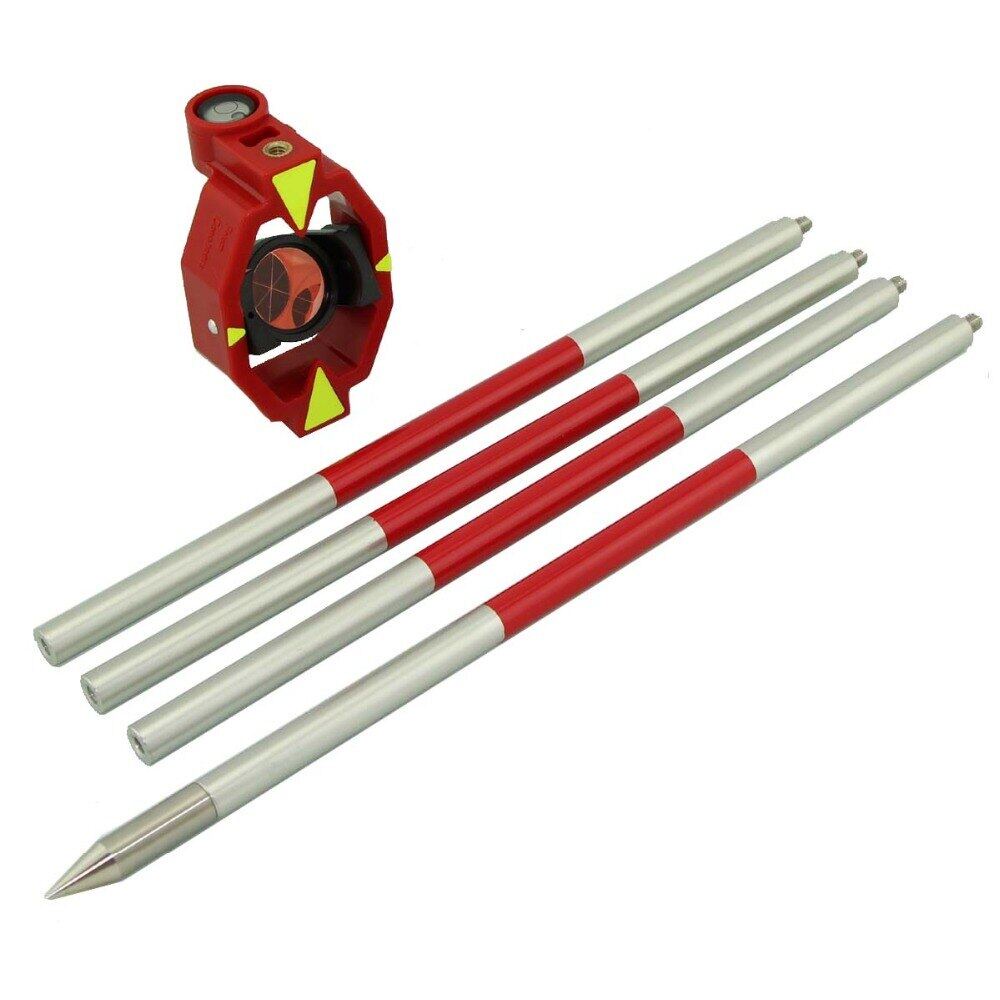 Leica Swiss Type Full Station Instrument Four-Pole Mini Prism Common ...