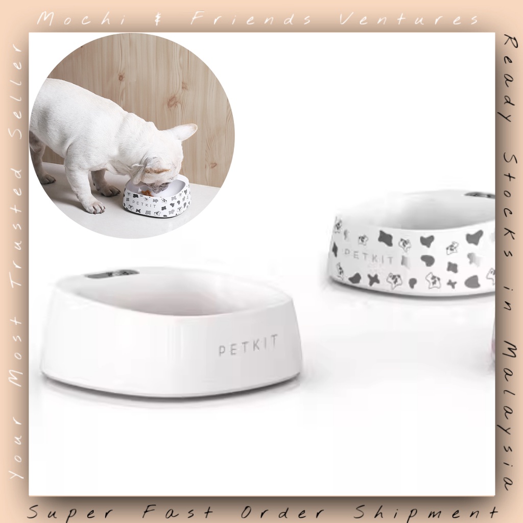 PETKIT Digital Scale Pet Bowl Anti-Bacterial Stainless Steel Pet Bowl ...