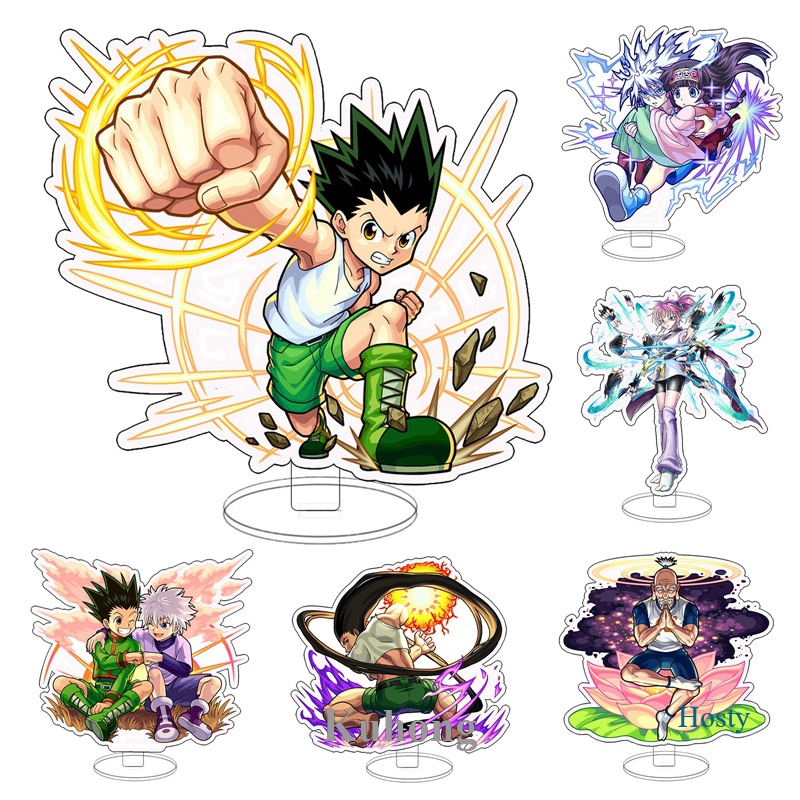 KUHONG Hunter X Hunter Anime Figure Freecss Gon Killua Action Figures ...