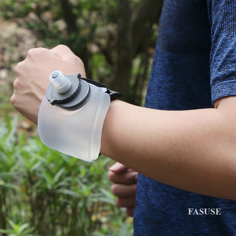 200ML Outdoor Running Wrist Water Bottle Portable Sports Wrist Water ...