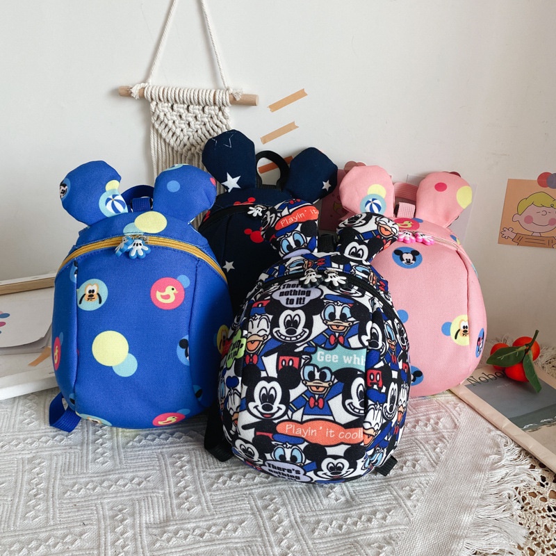 Mickey MOUSE Bag Backpack Kindergarten Elementary School Cartoon ...
