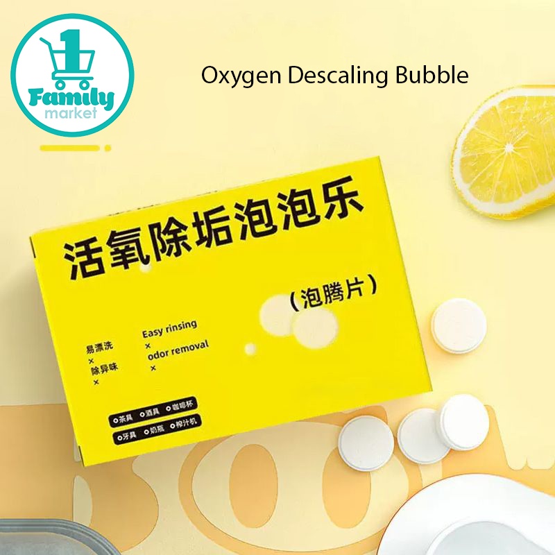 Powerful Oxygen Bubble Tablets for Deep Cleaning No Odor | Shopee Malaysia