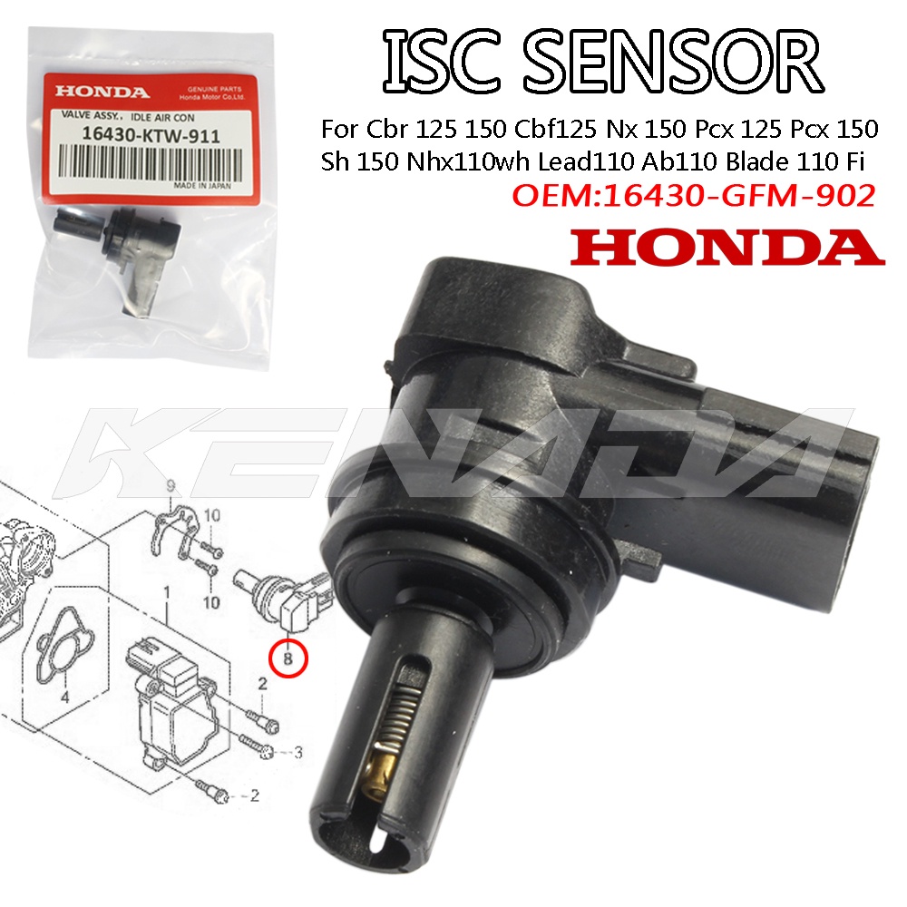 ISC SENSOR Selenoid Stepping Cuk Choke Sensor/Langsam IACV Sensor/ISC ...
