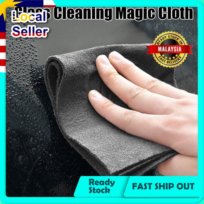 Magic Cloth Glass Cleaning Special Rag Thickened | Shopee Malaysia