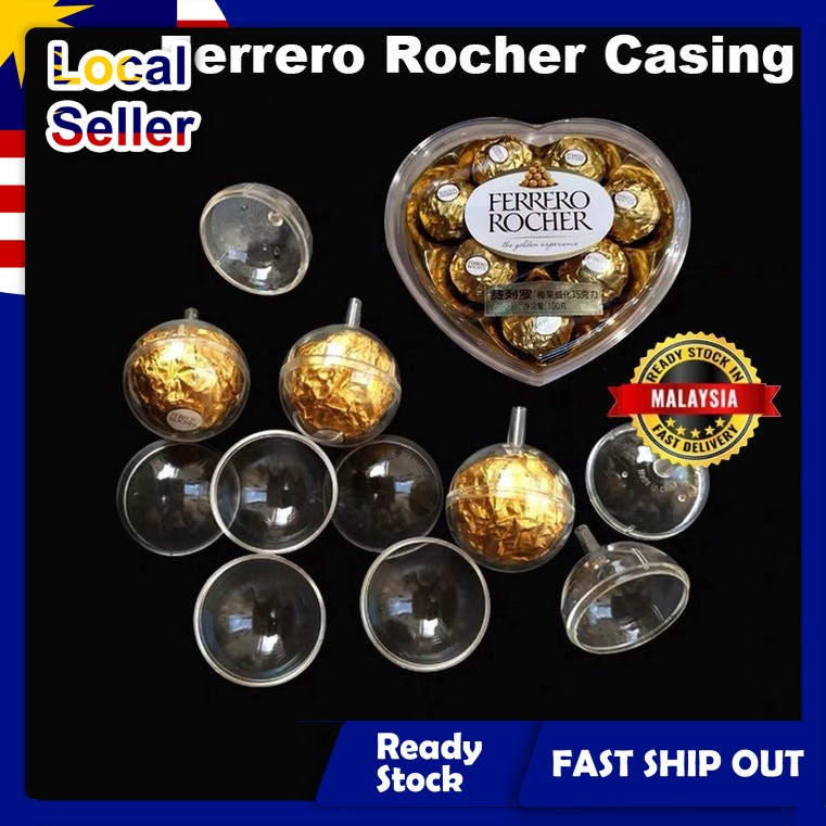 10pcs Ferrero Rocher CHOCOLATE Coklat CUP HOLDER Chocolate CASE Coklat ...
