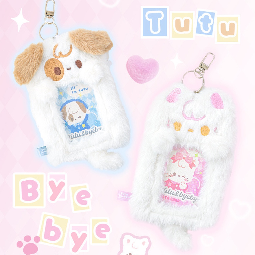 RosyPosy Cute Plush Card Holder Card Album Collection Storage Small ...