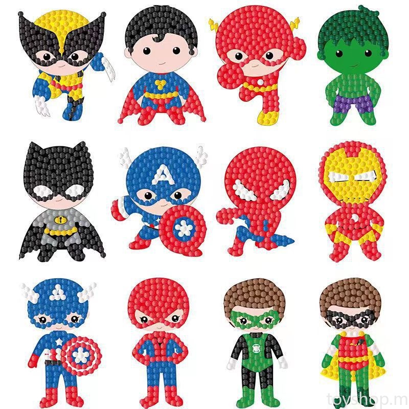 [ready stock] DIY Diamond Sticker Bead Painting Simple Art Craft for ...