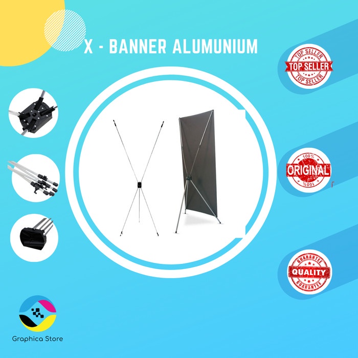 X Aluminum BANNER | X Frame Banner Banner | Shopee Malaysia