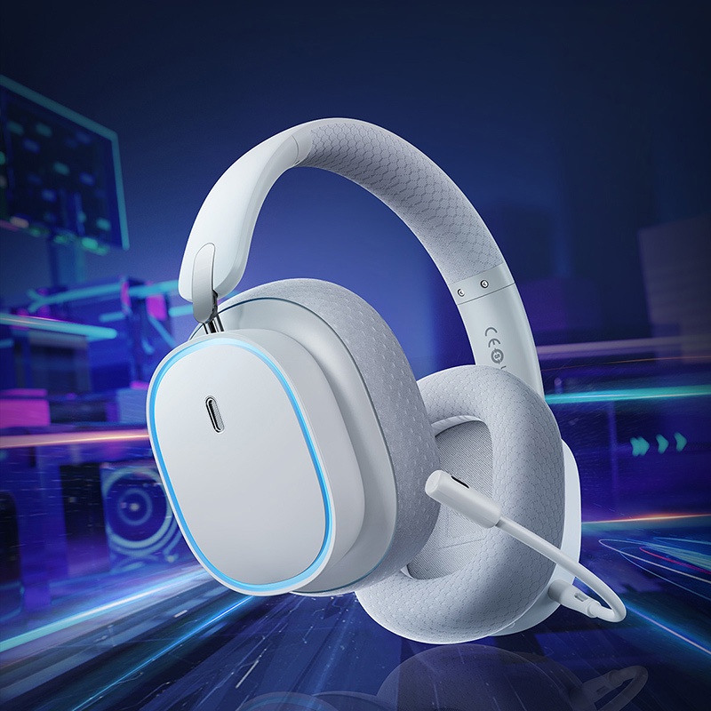 Baseus Wireless Headphone with Mic GH02 Gaming Over-Ear Headphones ...