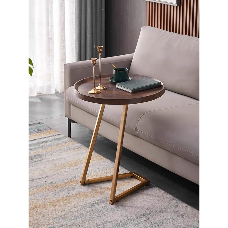 New Sofa Side Table Creative Household Small Round Table Modern Corner ...