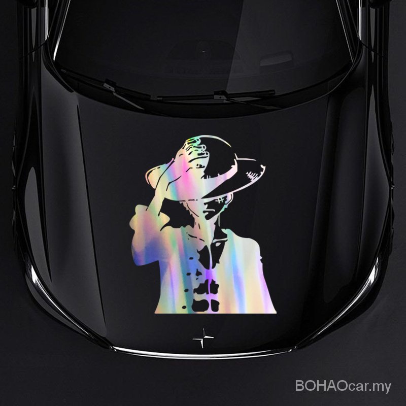 【Car sticker 】car sticker one piece car door sticker fuel tank cap ...