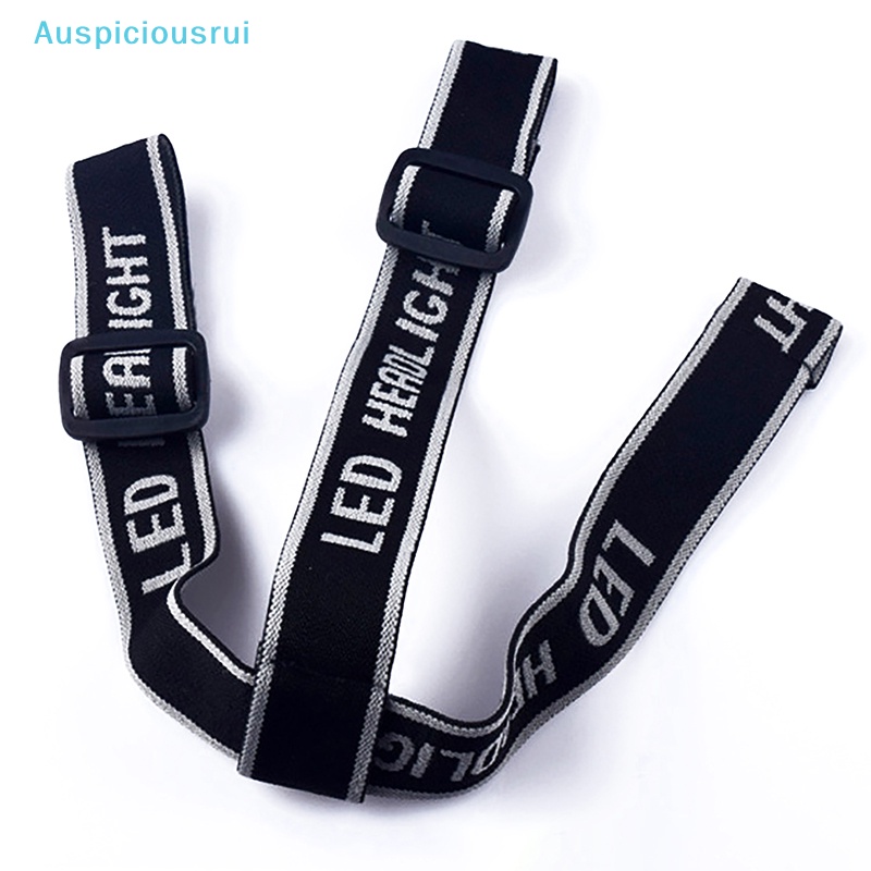 Auspiciousrui Elastic Head Band Belt For LED Headlamp Bike Front Light ...