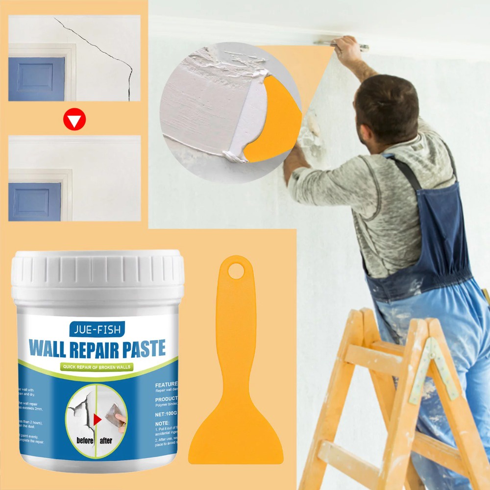 Chibel Wall Touch Up Cream Drywall Repair Kit Wall Repair Paste Wall ...