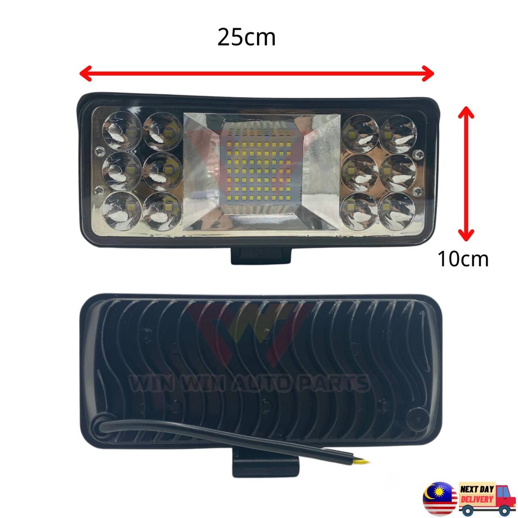 Truck Lori Hino Isuzu Fuso 10 INCH LED Spot Light White 12V-80V ...