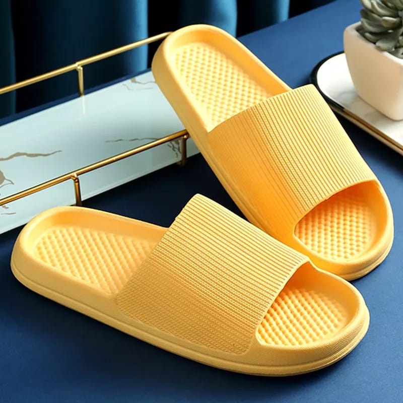 RSS_ Slipper Women Sandal Men Unisex Soft Home Japanese Shoe Thick ...