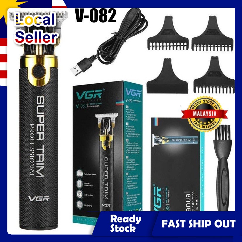 VGR V-082 Hair Trimmer Hair Cutter Mesin Gunting Rambut Mesin Potong Rambut Professional Barber ...