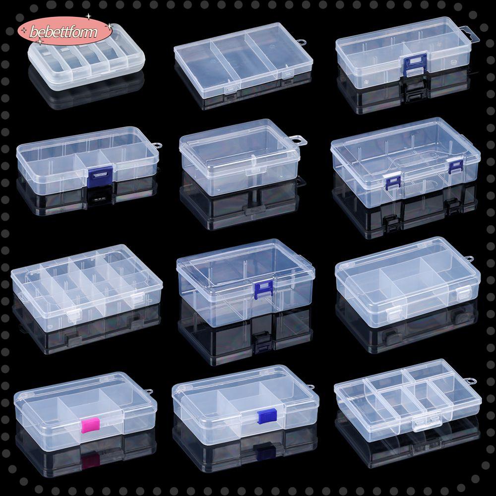 LIKE Storage Box 12 Styles Clips Boxes Plastic Pill Storage Supply ...