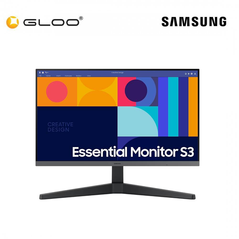 Samsung 27'' Essential Monitor S3 (LS27C330GAEXXS) | Shopee Malaysia
