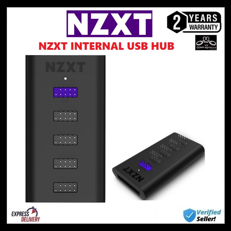 NZXT INTERNAL USB HUB / USB HEADER SPLITTER | Shopee Malaysia