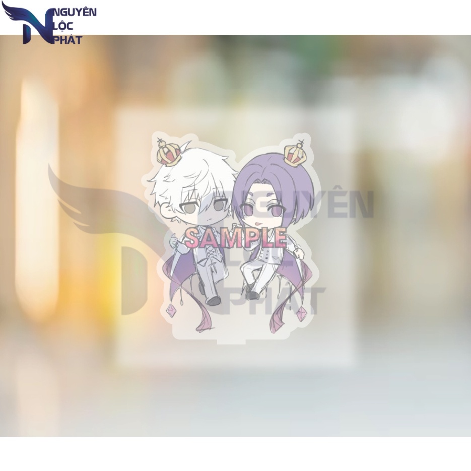 ( 5cm-10cm ) anime print model BLUE LOCK OTP 2 cute ver chibi acrylic ...