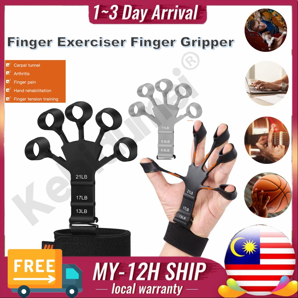 (Local Seller) Kebidumei 2PCS Silicone Hand GripGripster Hand Finger ...