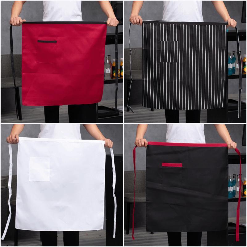 【Buy 10 and get 1 free】Chef Apron Half Kitchen Chef Half-Length Men ...